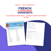 French Worksheets - Downloadable GCSE KS4 Resources – French Language ...